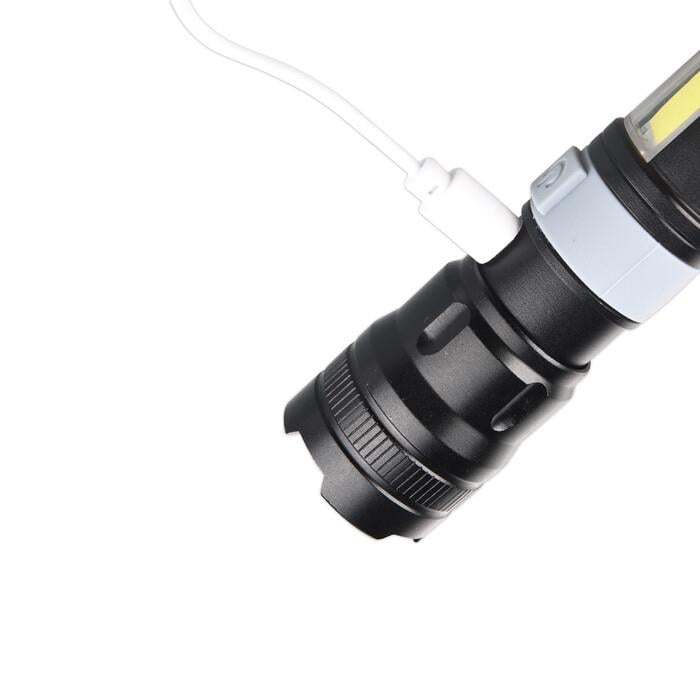 Panther PT-4018 P50 Led +COB Ledli USB Şarjjlı El ve Kamp Feneri I cinarelk.com