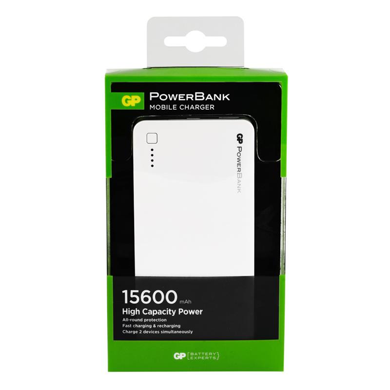 GP GP3C15AWE Powerbank Li-ion 15600 mAh Harici Batarya ( Beyaz ) Fiyatı - Pilburada.com