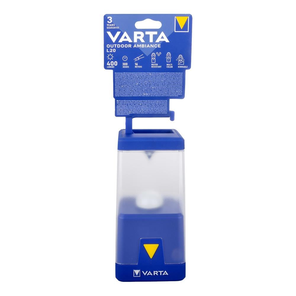 Varta 17666 Outdoor Ambiance L20 Lantern 6AA Fener