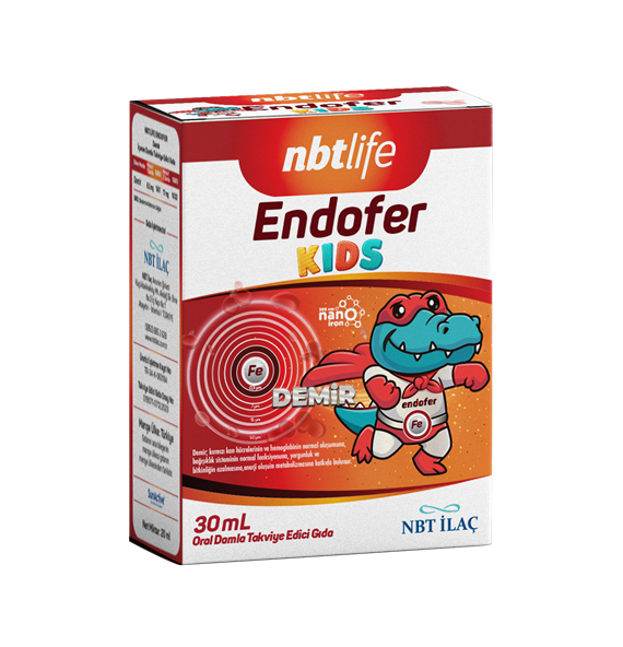 NBT Life Endofer Kids Demir Damla 30 ml | Dermolist.com da