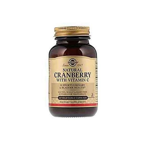 Solgar Cranberry With Vitamin C 60 Kapsül | Dermolist.com da!