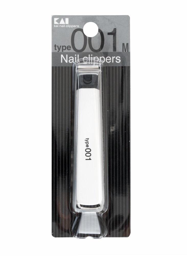 KAI COLOR ÇELİK TIRNAK MAKASI W001M ORTA BOY / BEYAZ