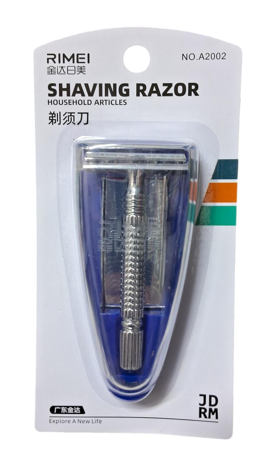 RIMEI A2002 3 PARÇA JİLETLİ ÇİFT KENAR KLASİK TIRAŞ ALETİ