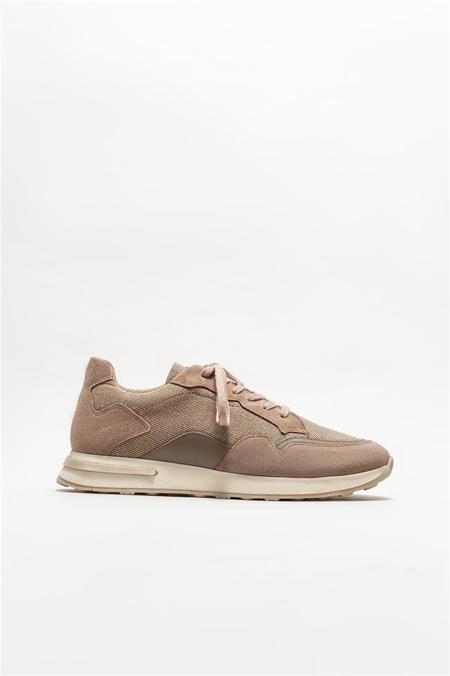 Bej Erkek Spor Ayakkabı