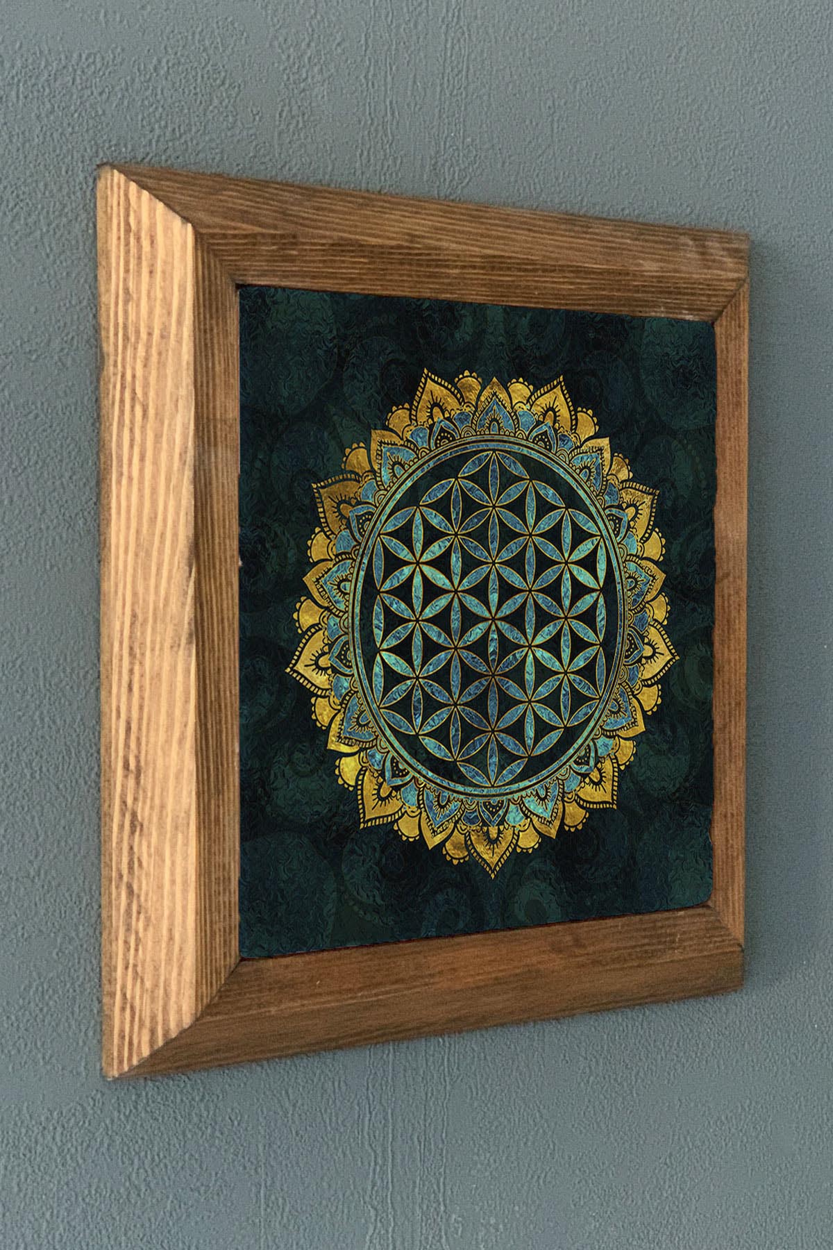 Masif Çerçeveli Doğaltaş Tablo