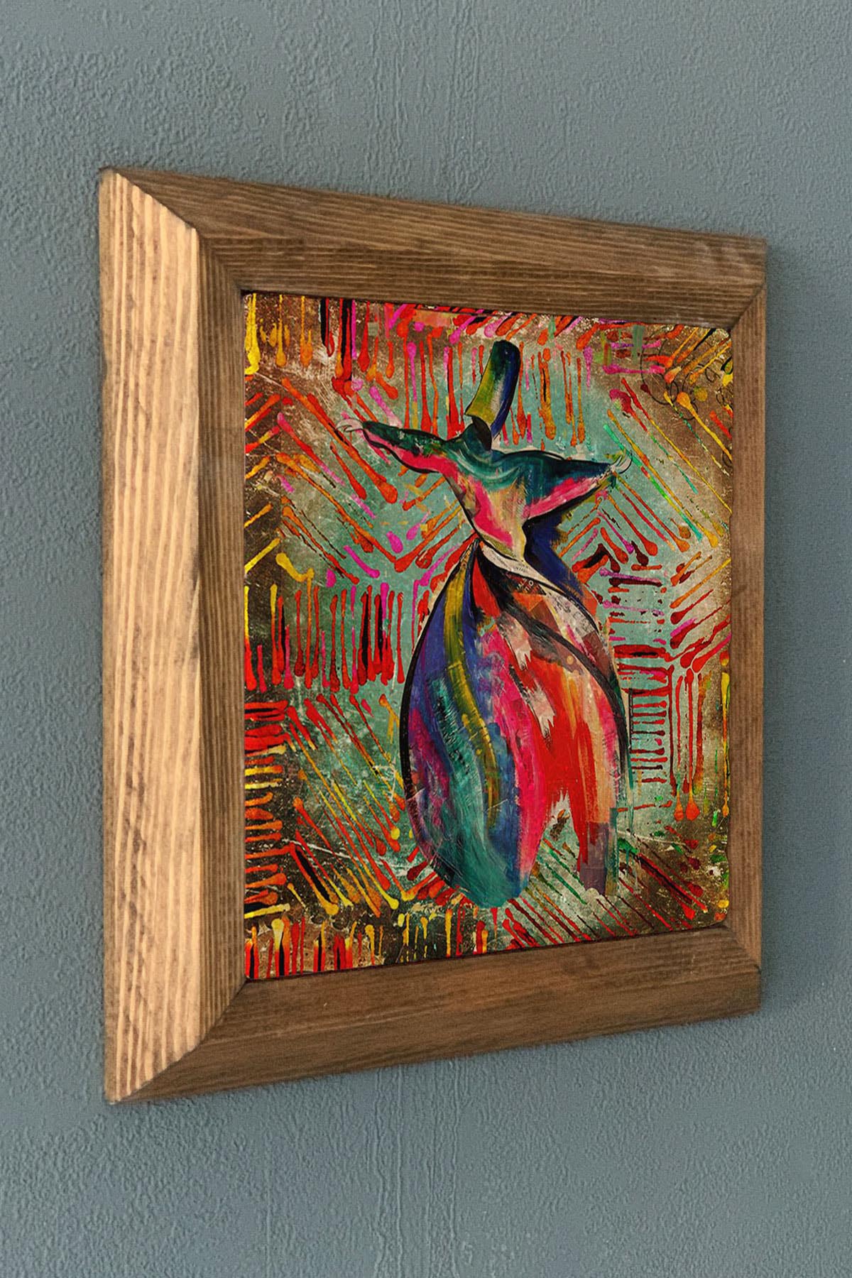 Masif Çerçeveli Doğaltaş Tablo