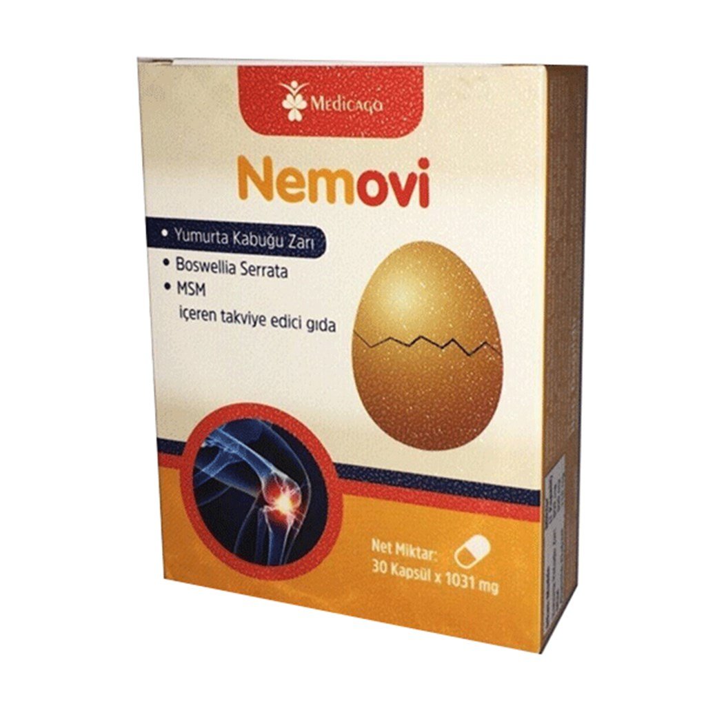 Medicago Nemovi Yumurta Kabuğu Zarı 30 Kapsül Medicago Nemovi Yumurta Kabuğu Zarı 30 Kapsül