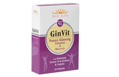 New Life Ginvit L-Carnitine 30 Tablet - Godermo.com