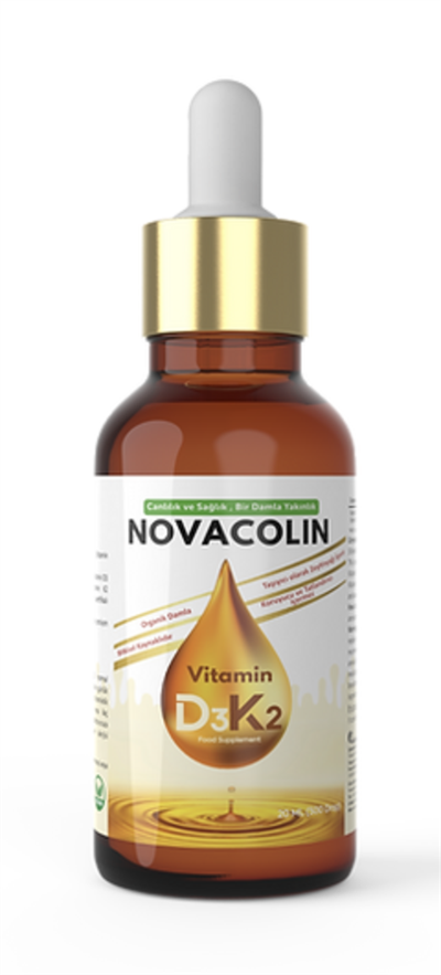 Novacolin Vitamin D3K2 Damla 20ml