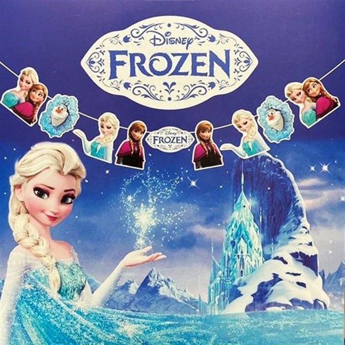 Frozen Figürleri Doğum Günü Asma Süs