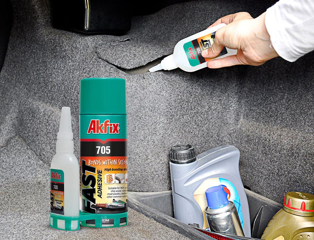 Akfix 705 Mdf Kit Hızlı Yapıştırıcı 400ml+100gr Ga065