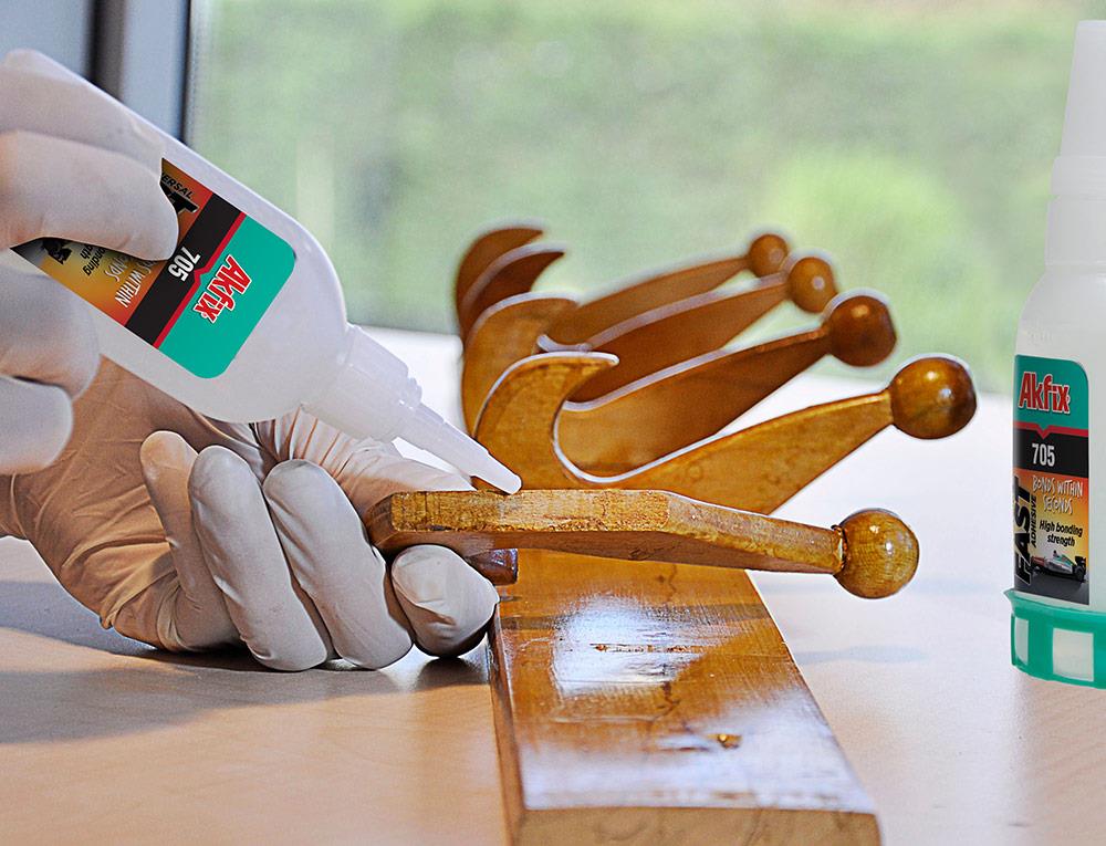 Akfix 705 Mdf Kit Hızlı Yapıştırıcı 400ml+100gr Ga065