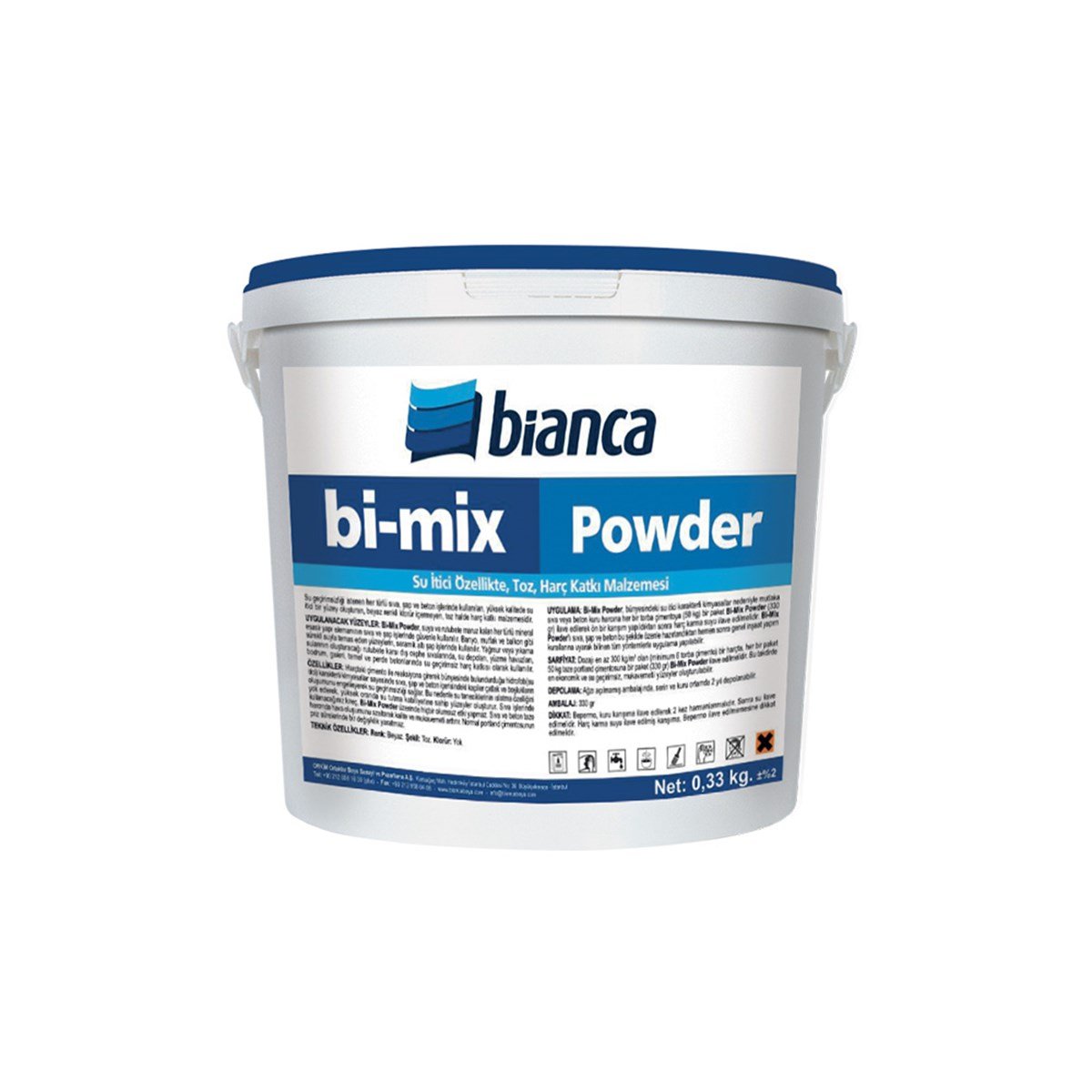 Bianca Bi-Mix Powder Harç Katkısı 0,33 Kg