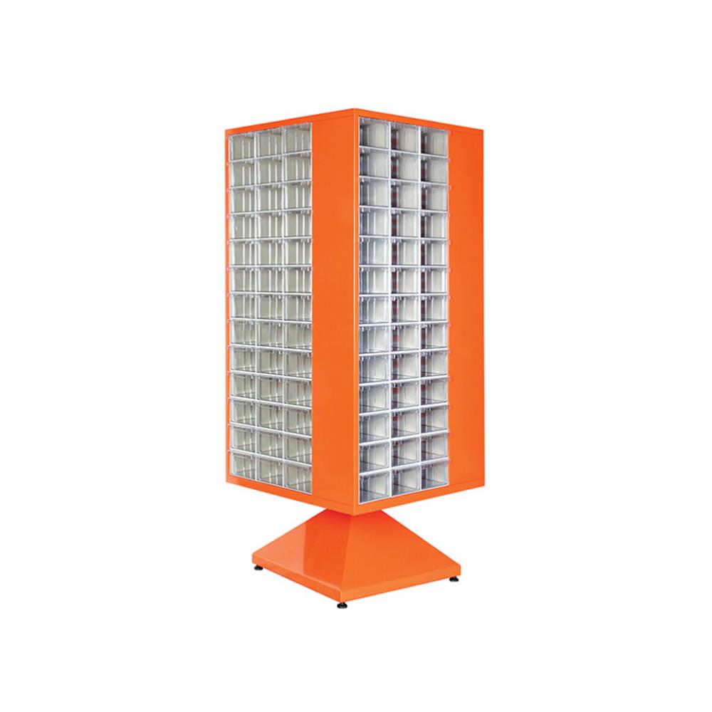 Sembol Plastik Çekmeceli Döner Metal Dolap MT 175-156 780x780x1850mm