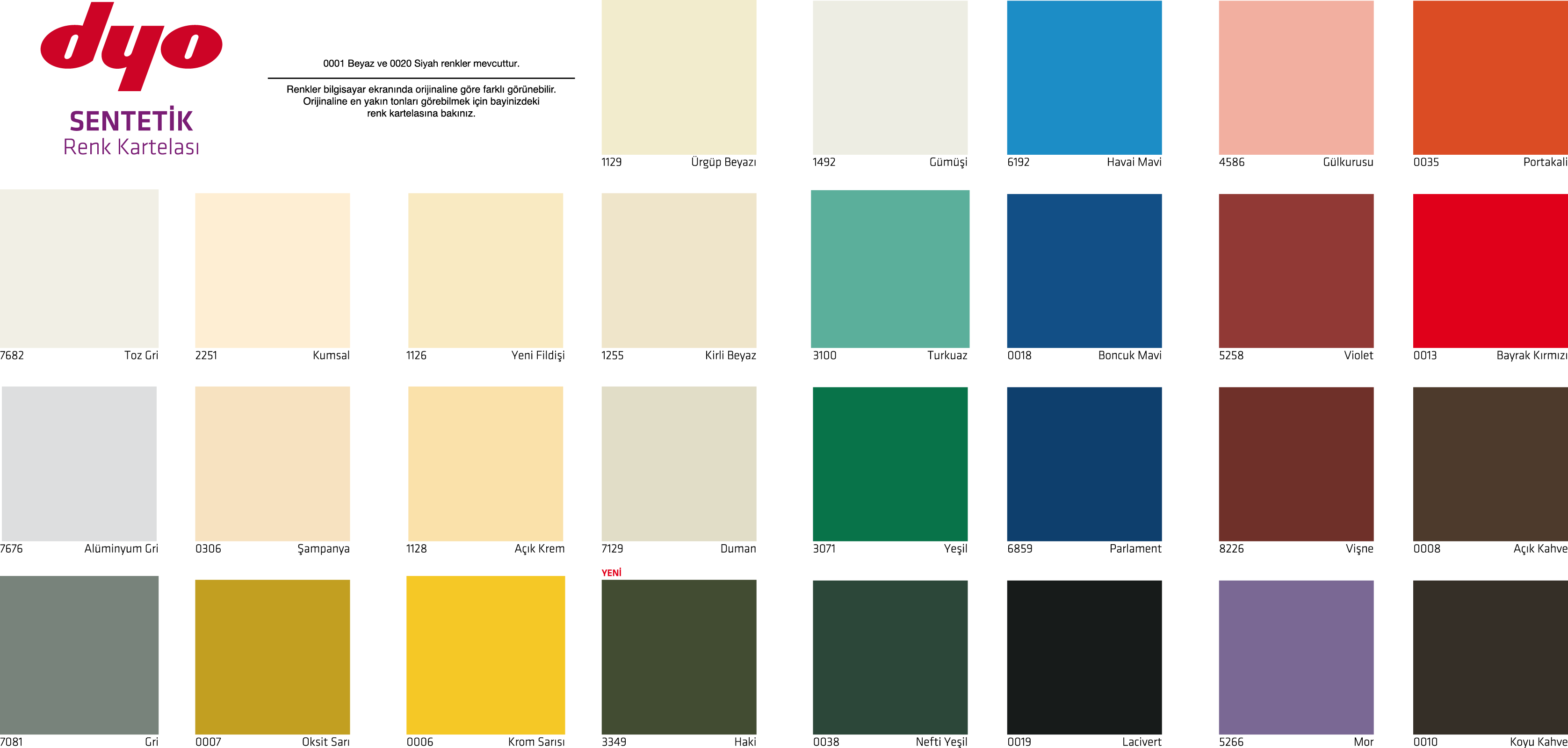 Dyo Dyosen Sentetik Parlak Boya 2,5 Lt Beyaz