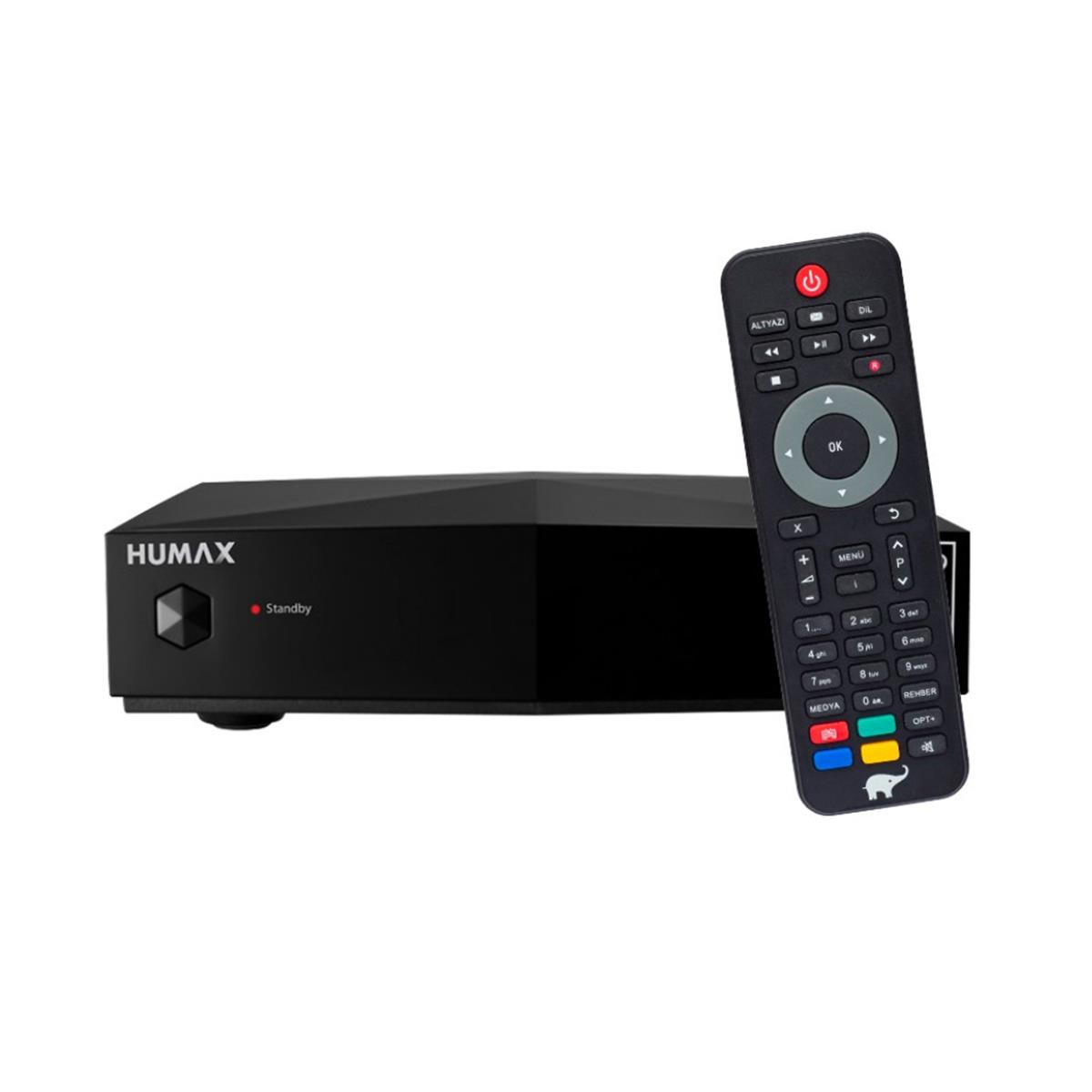Humax Htr-1000s Usb Pvr Mini Kasalı Hd Uydu Alıcısı