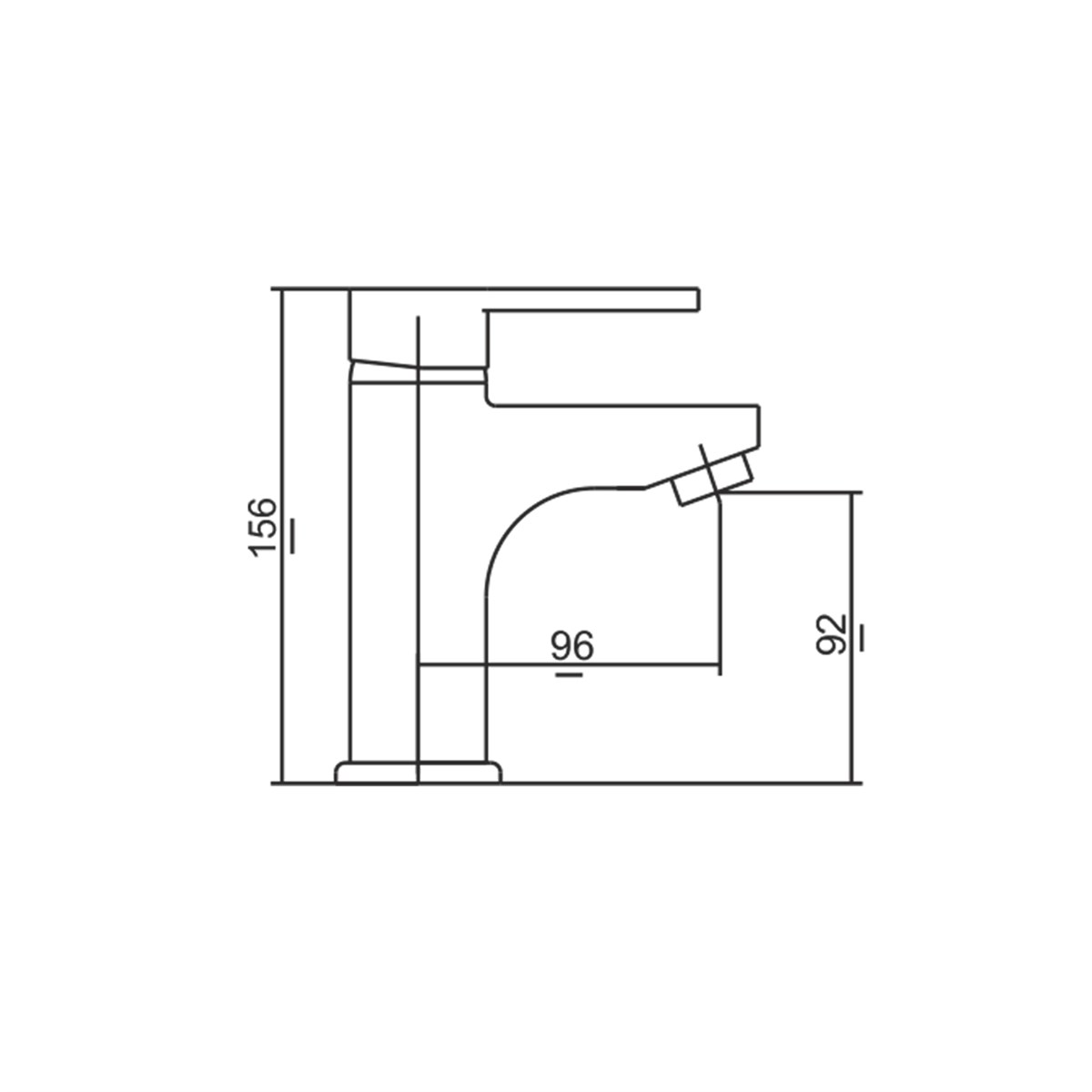 Kroma Siyah Lavabo Bataryası 5012304-05