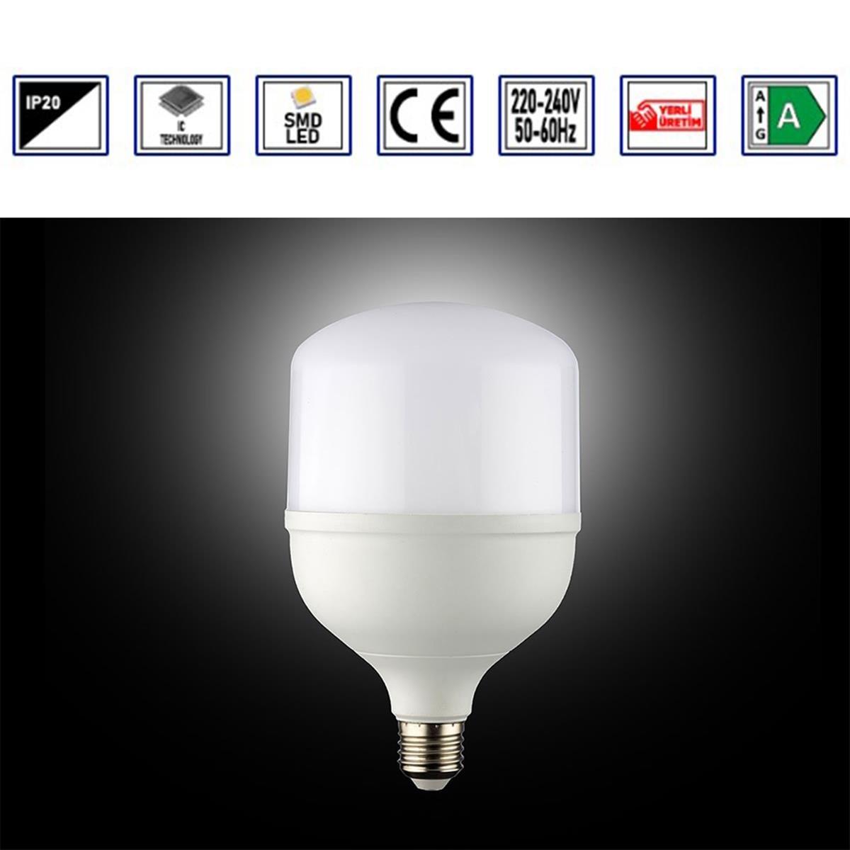 Noas Led Torch Ampul 50w 6500k Beyaz