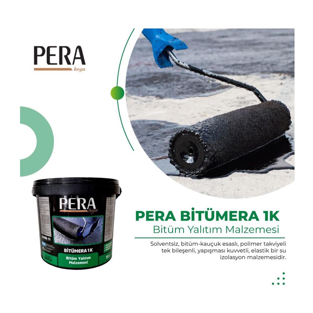 Pera Bitümera 1K Bitüm Yalıtım Malzemesi 15 Lt