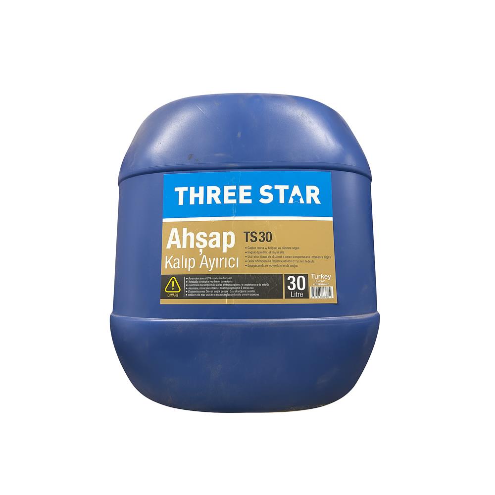 Three Star Ts30 Ahşap Kalıp Ayırıcı Yağ 30 Lt