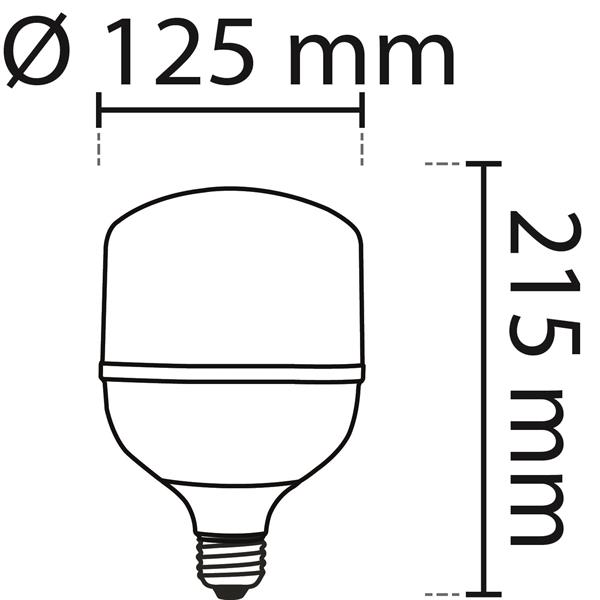 Noas Led Torch Ampul 50w 6500k Beyaz