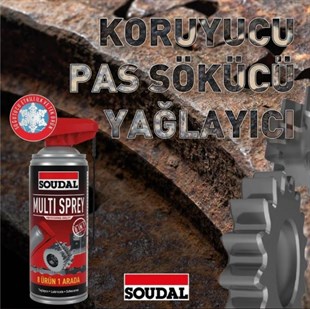Soudal Kobra Başlıklı 8in1 Multi Sprey 400 Ml