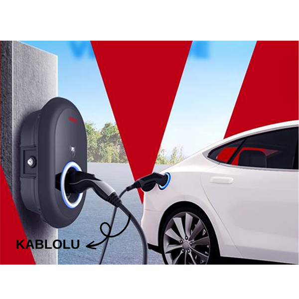 Vestel Elektrikli Araç Şarj İstasyonu Evc04 22kw Kablolu Vestel Elektrikli Araç Şarj İstasyonu Evc04 22kw Kablolu