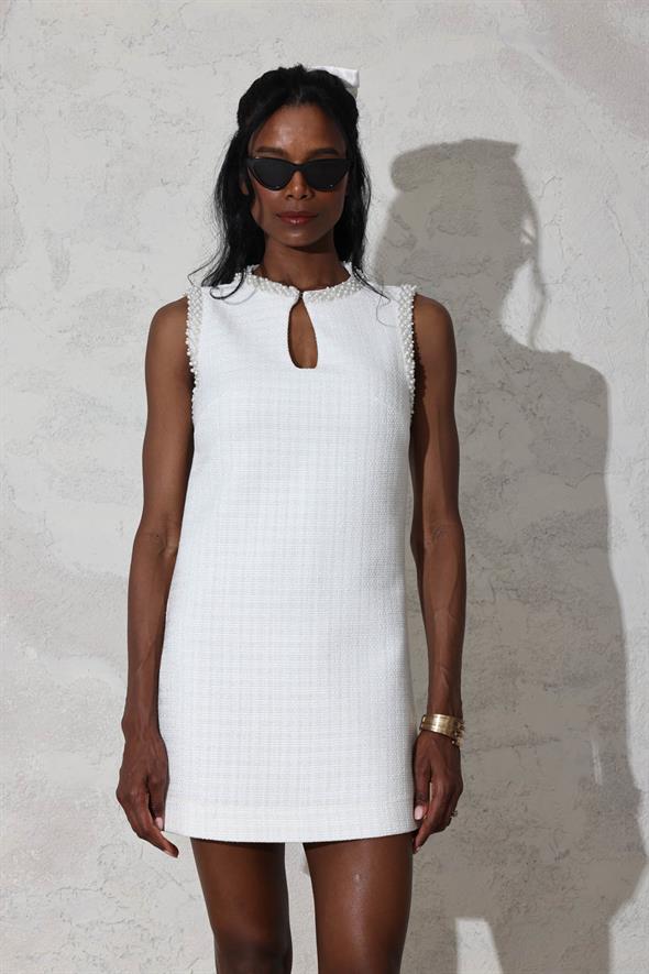 Kemik İncili Tüvit Elbise 05176