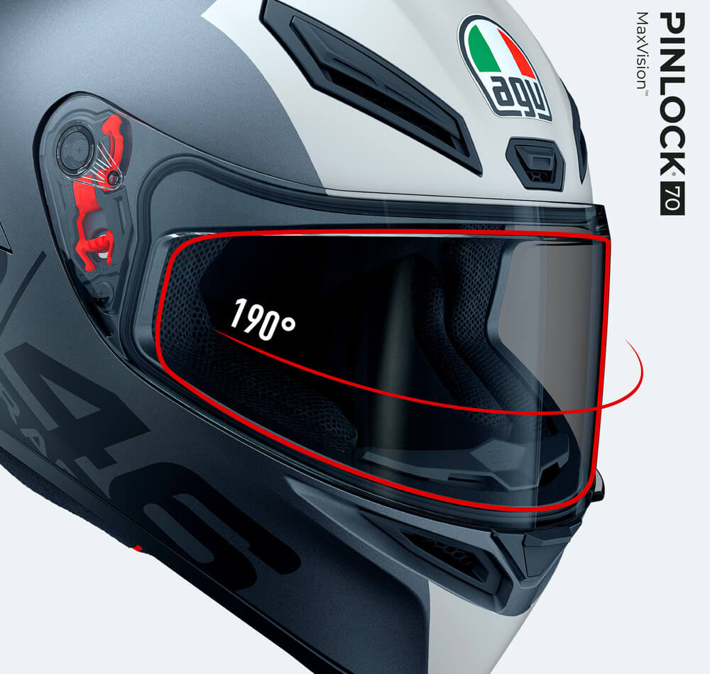 Agv K1 S Mono Matt Black Kapalı Kask