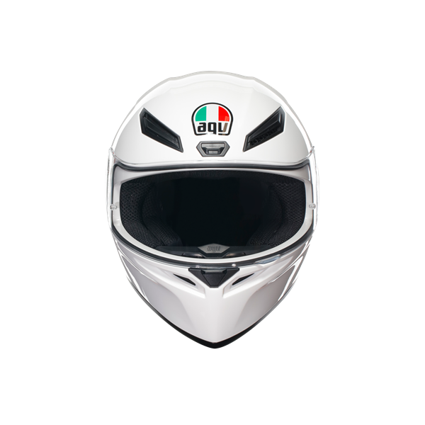 Agv K1 S Mono White Kapalı Kask