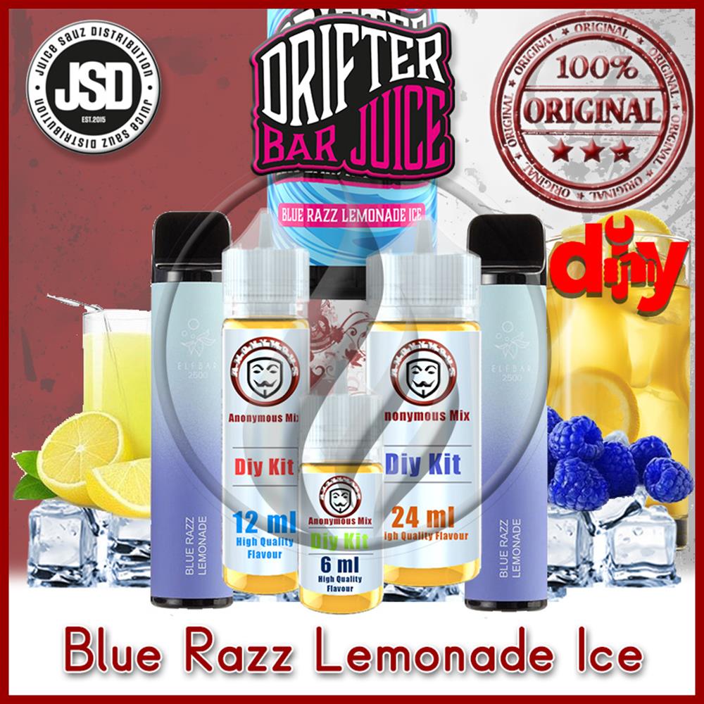 Drifter Bar - Blue Razz Lemonade Ice Orijinal Aroma
