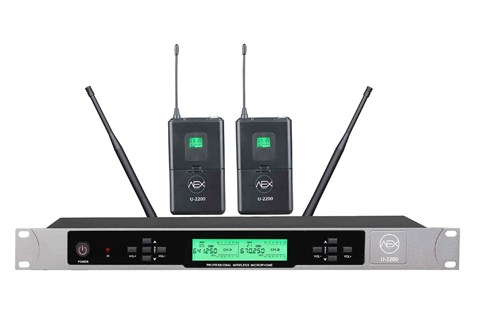 AEX U-2200 2 Yaka Dijital Receiver Fiyatı ve Özellikleri | MeduMuzikmarket.com'da