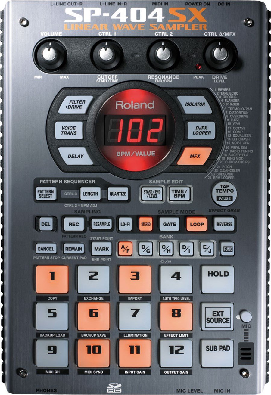ROLAND SP-404SX Sampler Workstation MeduMuzikMarket.com'da