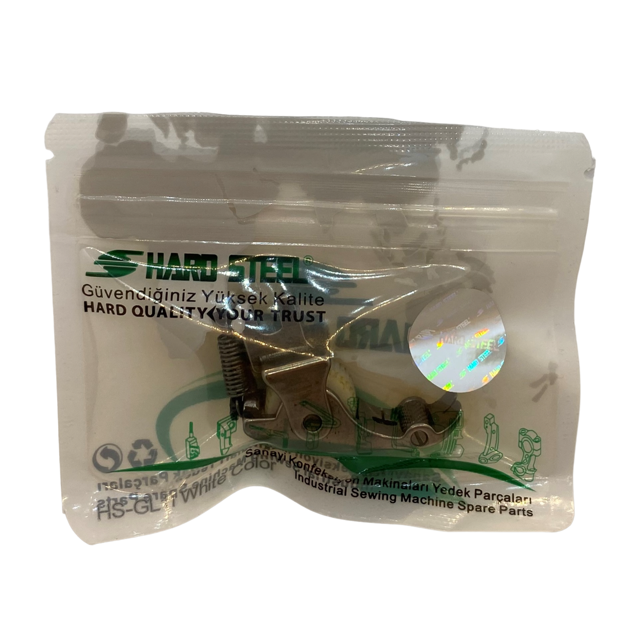 Düz Makine Bilyalı Beyaz Teker Ayak / HS-GL11