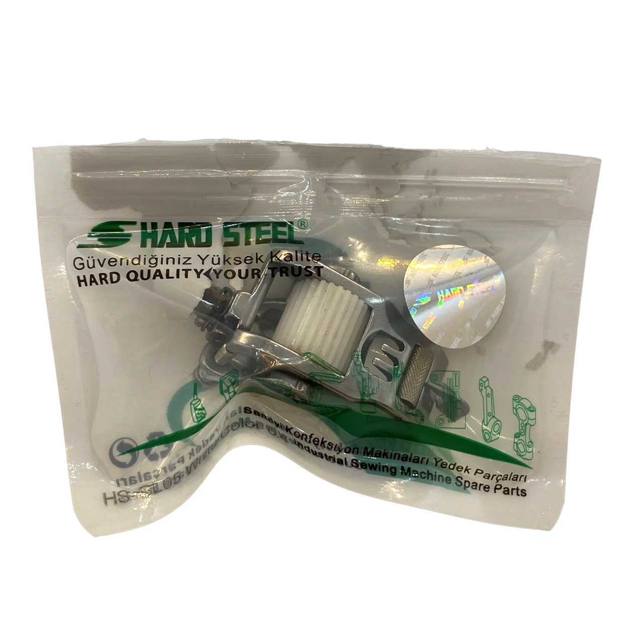 Pegasus Reçme Tırnaklı Beyaz Teker Etek Ayak / HS-GL05 6.4mm