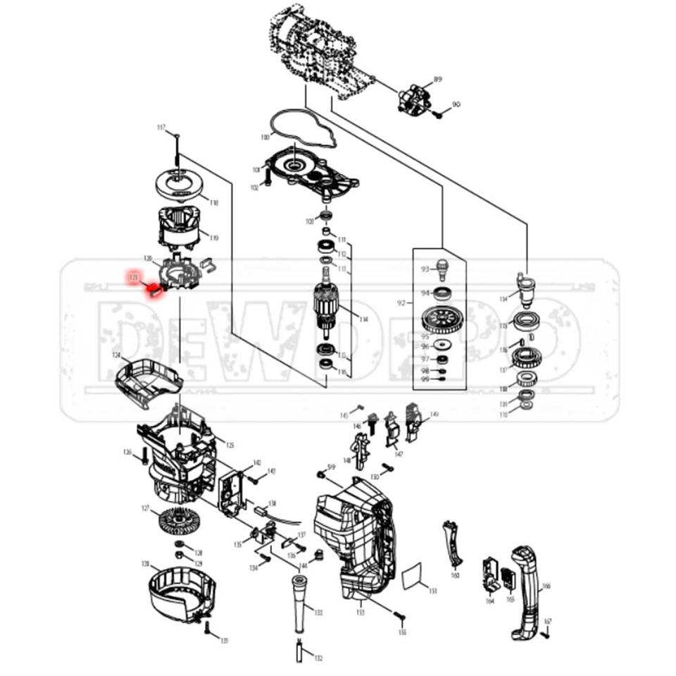 Makita HR5202C Kömür 195845-0 | dewdepo