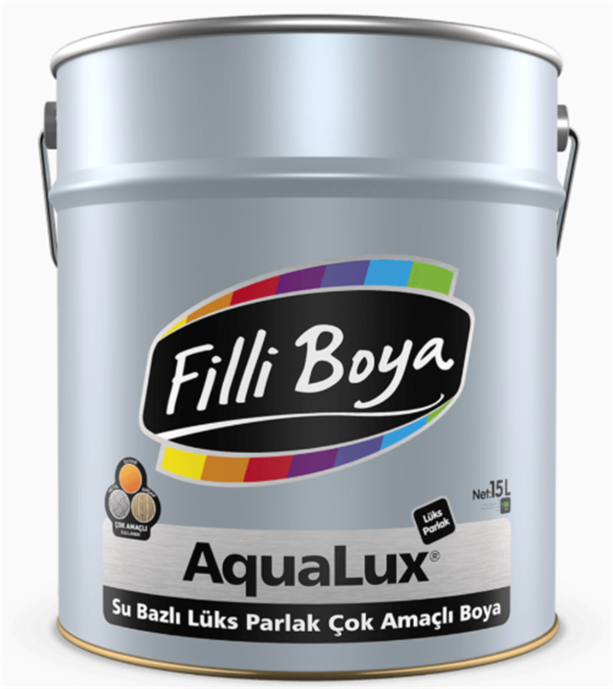 FİLLİ BOYA AQUALUX 15 LT