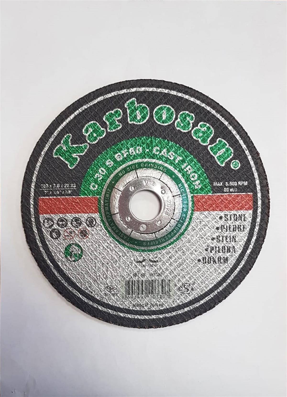 KARBOSAN KRB910330 KARBOSAN 180*3 KESİCİ (SC)BOMB