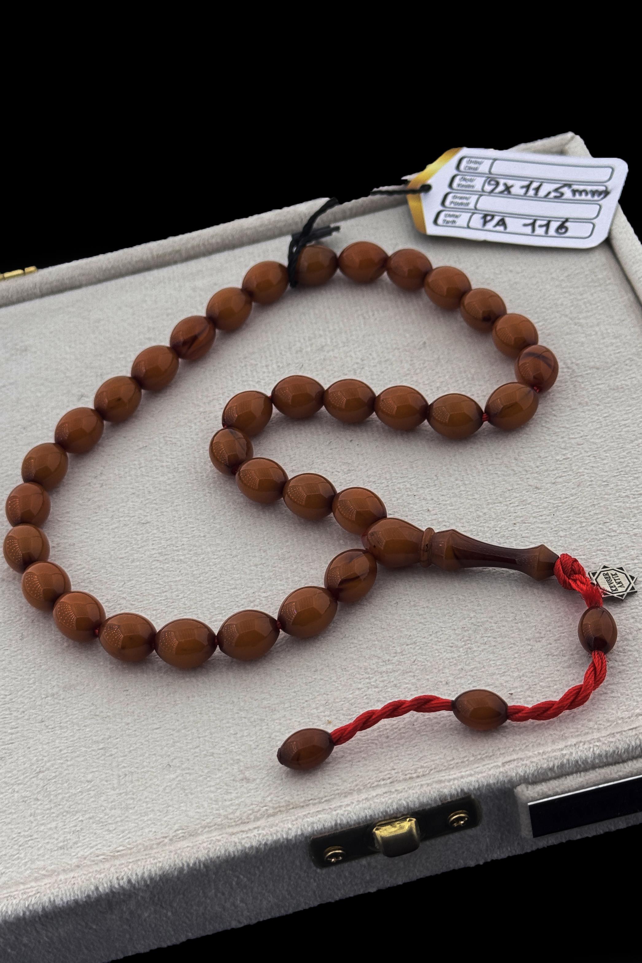 Bahadır Kılıç Traşlı Osmanlı Sıkma Kehribar - Kevser Antik