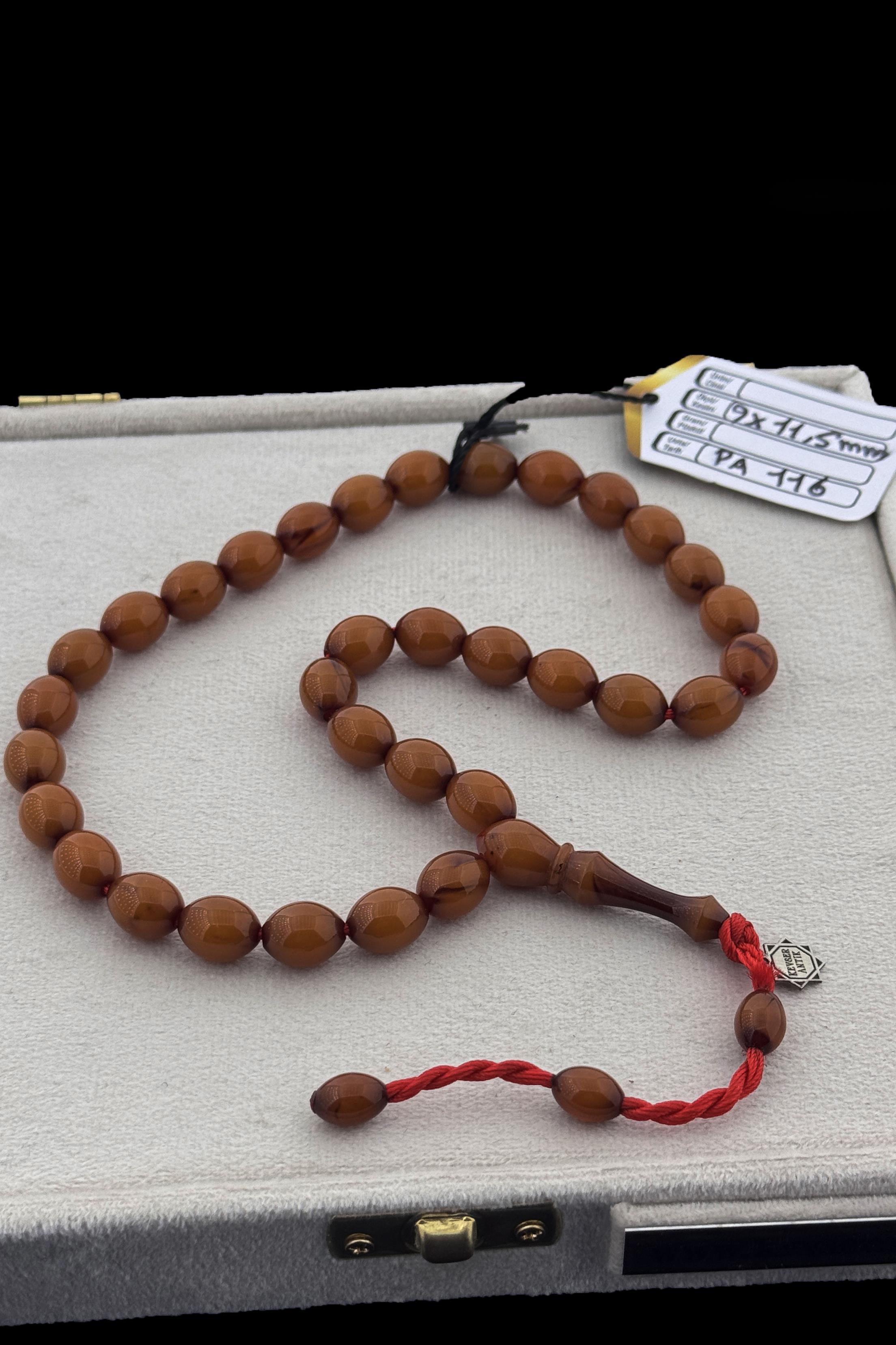 Bahadır Kılıç Traşlı Osmanlı Sıkma Kehribar - Kevser Antik