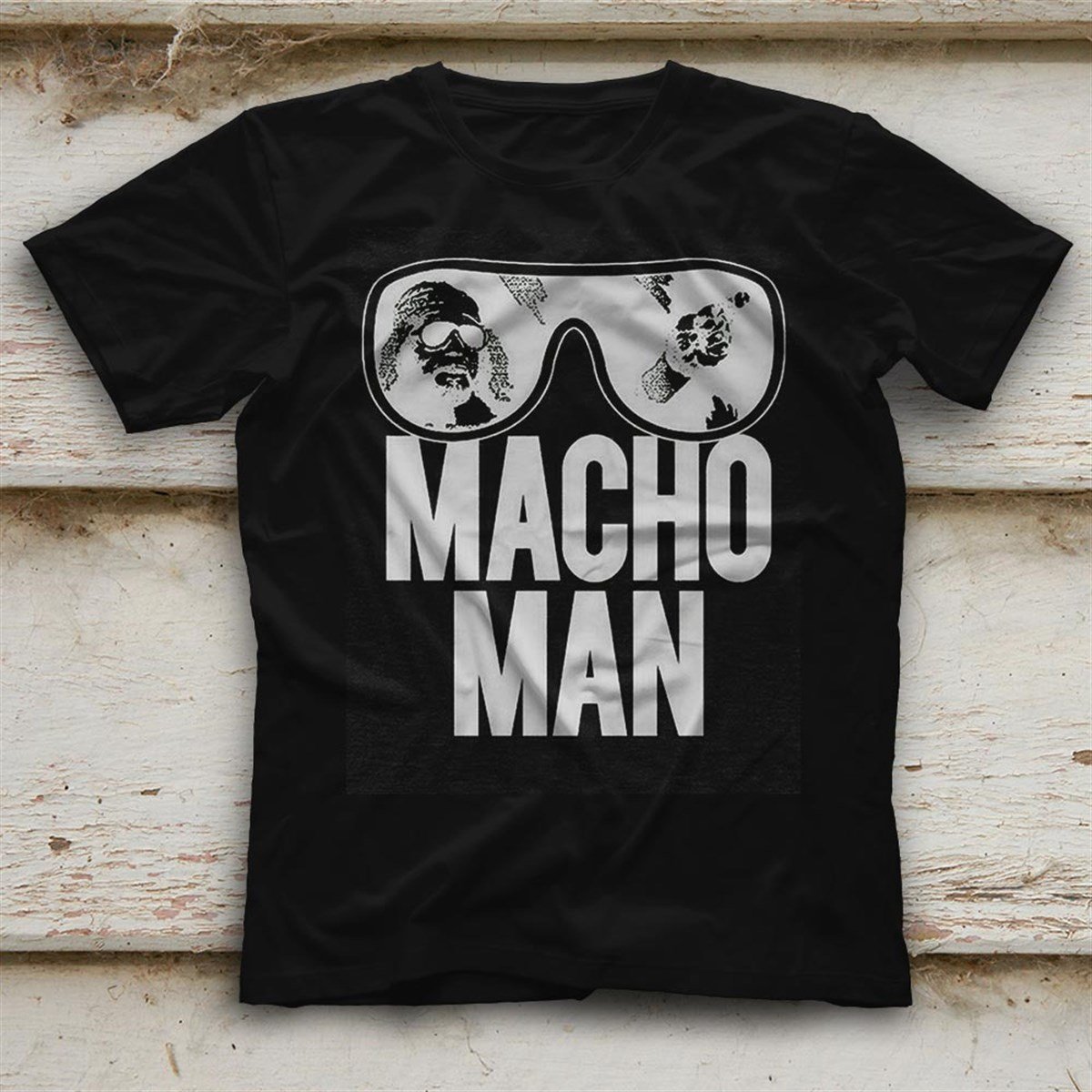 Macho Man Black Unisex T-Shirt - Tees - Shirts