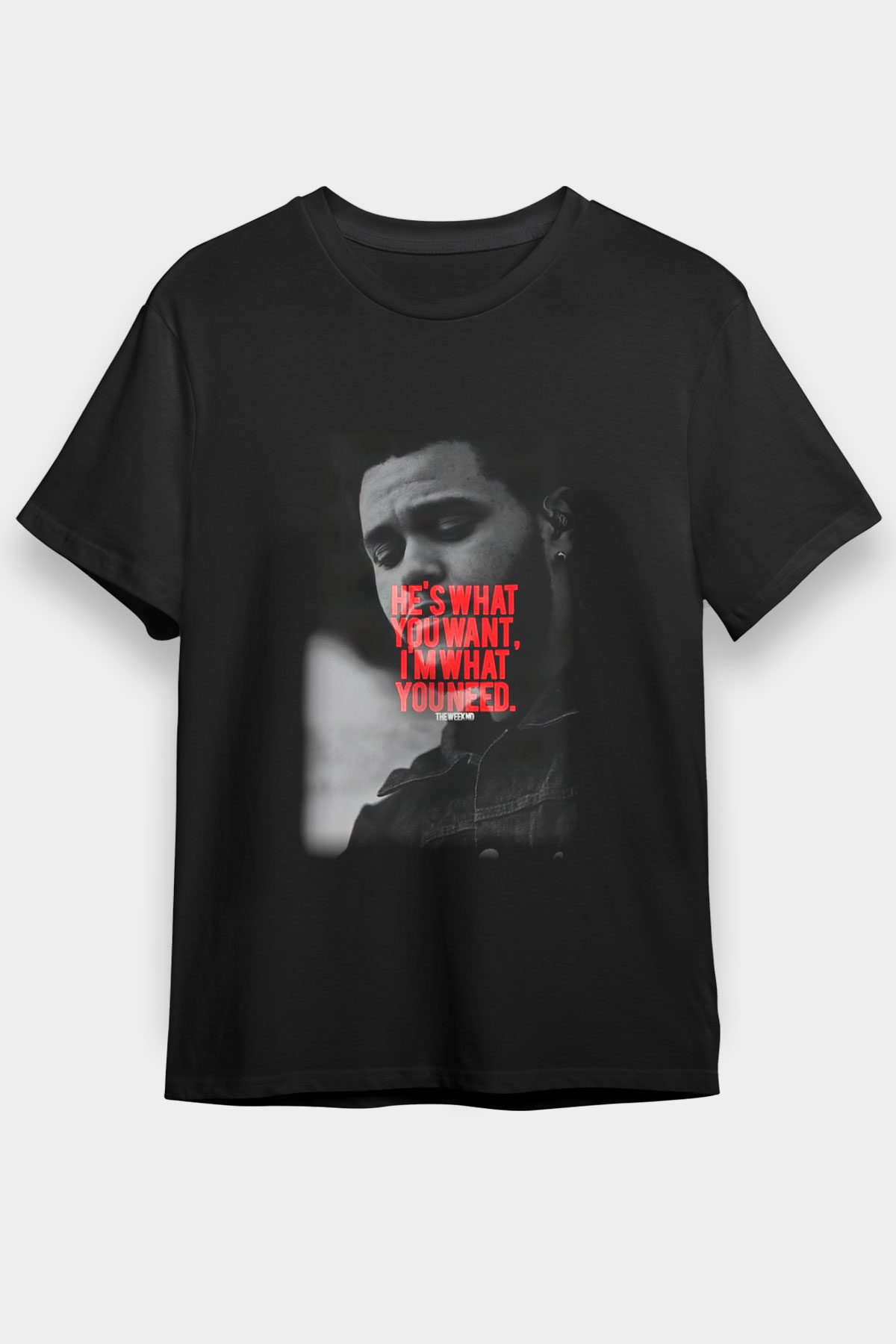 The Weeknd Black Unisex T-Shirt - Tees - Shirts