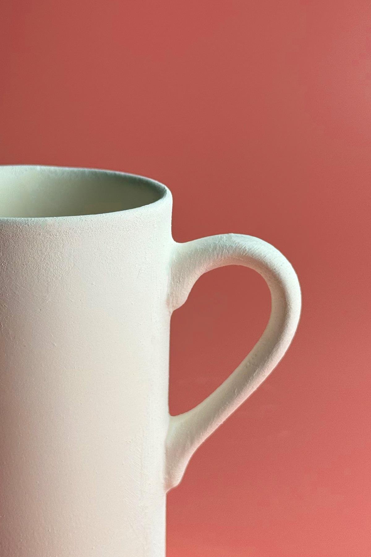 İnce Kupa - Seramik Bisküvi - REFSAN