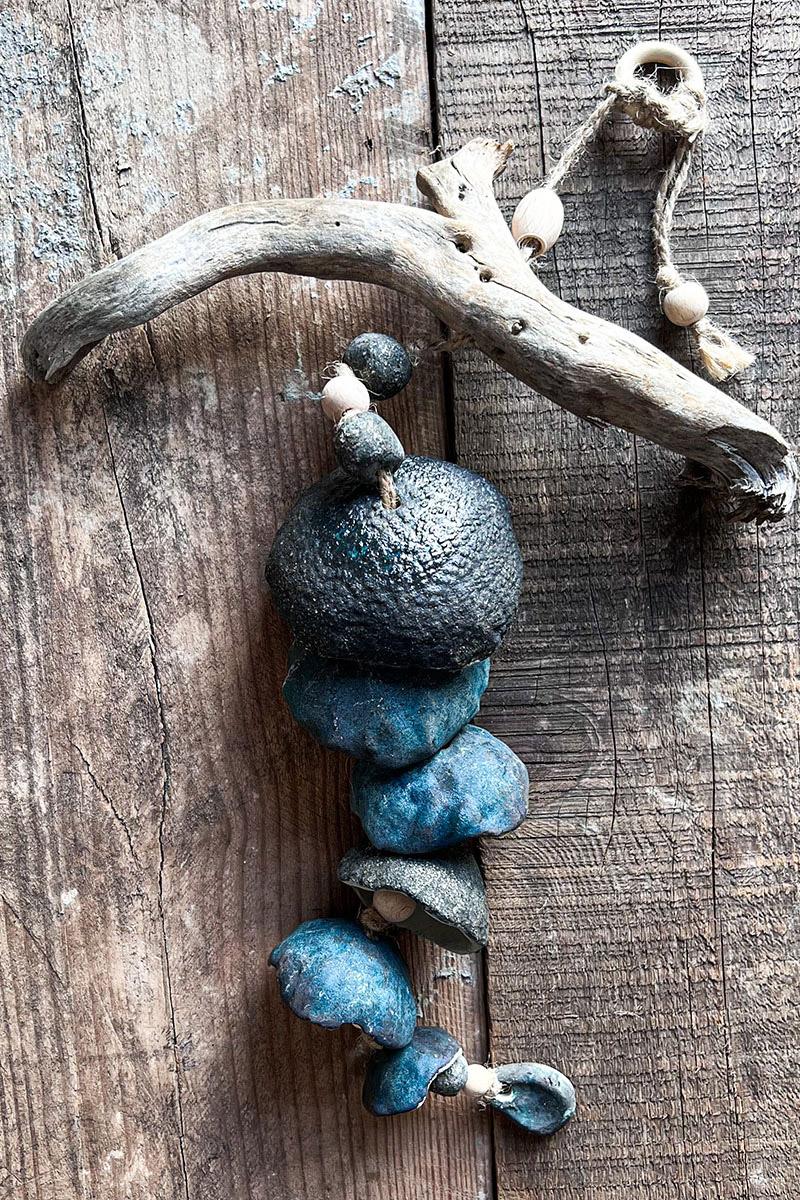 Lodos Handmade Ceramic Rustic Wind Chime - Refsan