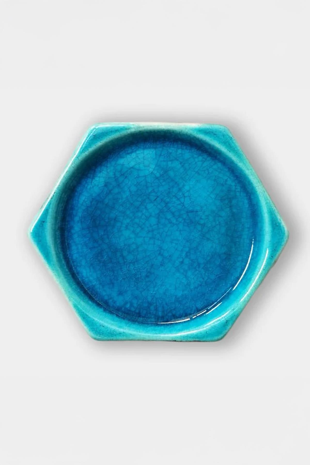 Refsan Artistik Seramik Sırı - GC1027 Crackle Turquoise - Refsan