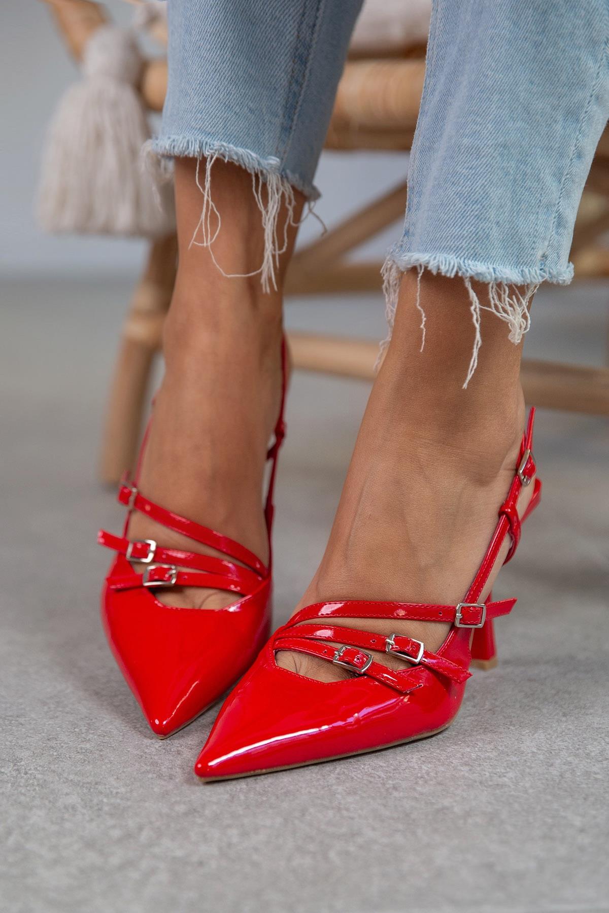 FANCY KIRMIZI AYAKKABI KIRMIZI