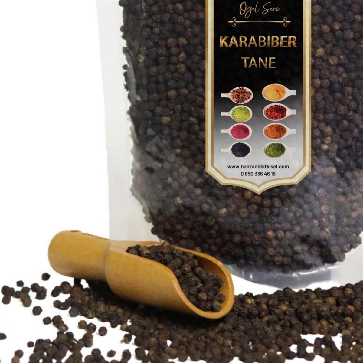 Hanzade Bitkisel Karabiber Tane - Yüksek Kalibre, İri Taneli