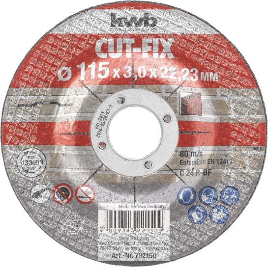 Kwb Flex Taşı Mermer Kesici Disk 115 X 3 X 22 mm | LastikTR.com