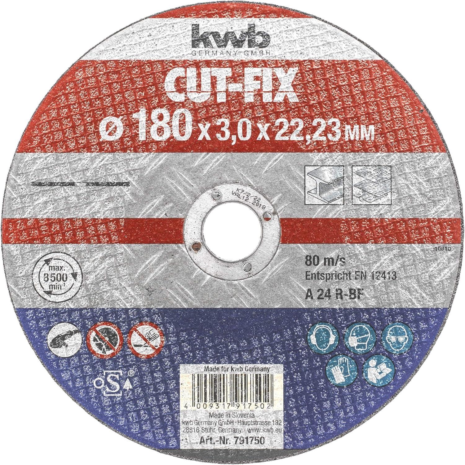 Kwb Flex Taşı Metal Kesici Disk 180 X 3 X 22 mm | LastikTR.com