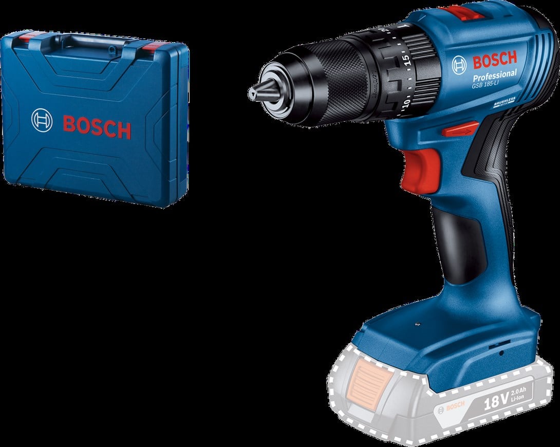 Bosch Professional GSB 185 LI SOLO Akülü Darbeli Delme Vidalama Makinesi (Akü Dahil Değildir ...